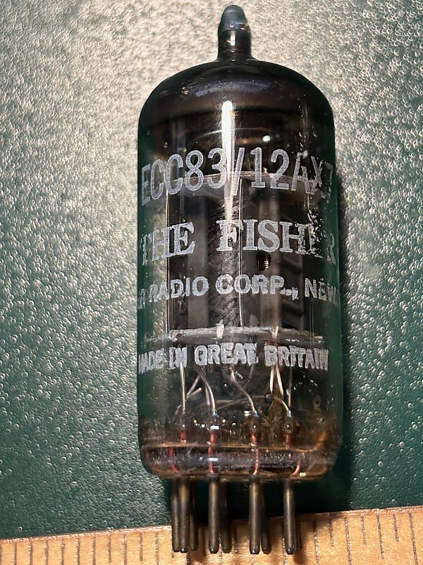 Vintage Mullard/ Fisher ECC83 / 12AX7 Preamp Tube 1950s - | Reverb