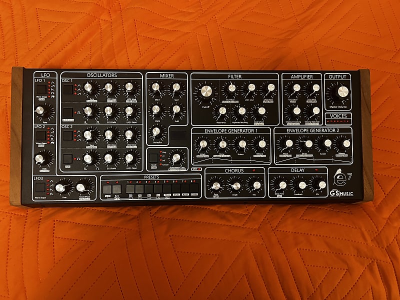 GS Music e7 Analog Polysynth | Reverb