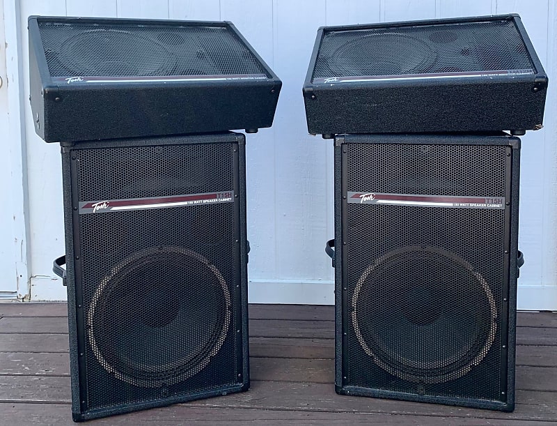 Tosh T15H (two) and TM12H (two) Speakers (gotta go… make an | Reverb
