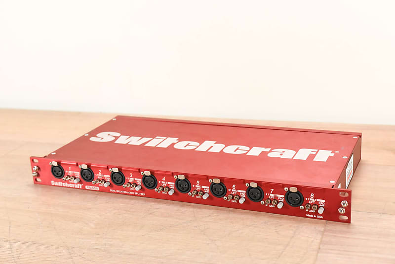 Switchcraft RMAS8 8-Input 3-Way Splitter CG00081 | Reverb