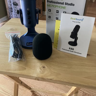 Zeal Sound K66 USB Professional Studio Microphone | Reverb
