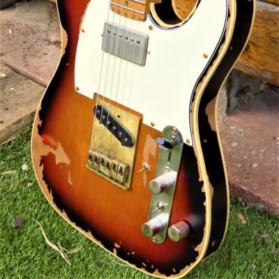 DY Guitars Andy Summers tribute relic tele body PRE-BUILD | Reverb