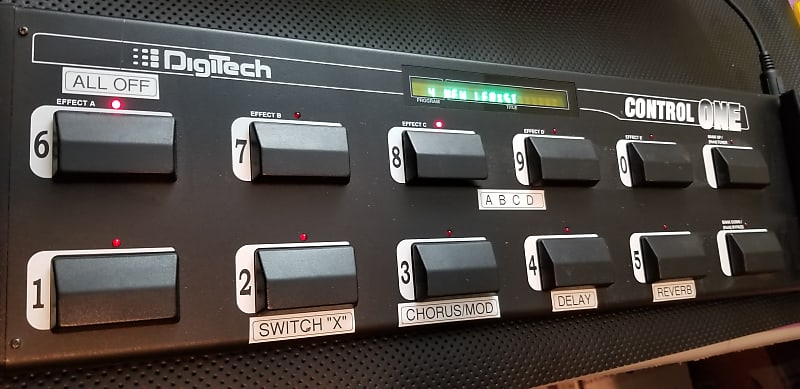 DigiTech Control One | Midi Controller / Switcher (for | Reverb