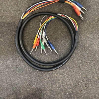 Hosa Eight 8 Channel Hi Definition Recording Snake 1/4 to 1/4 | Reverb