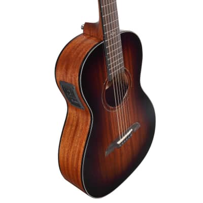 Alvarez AP66ESHB Acoustic Electric Parlor Size Shadowburst | Reverb