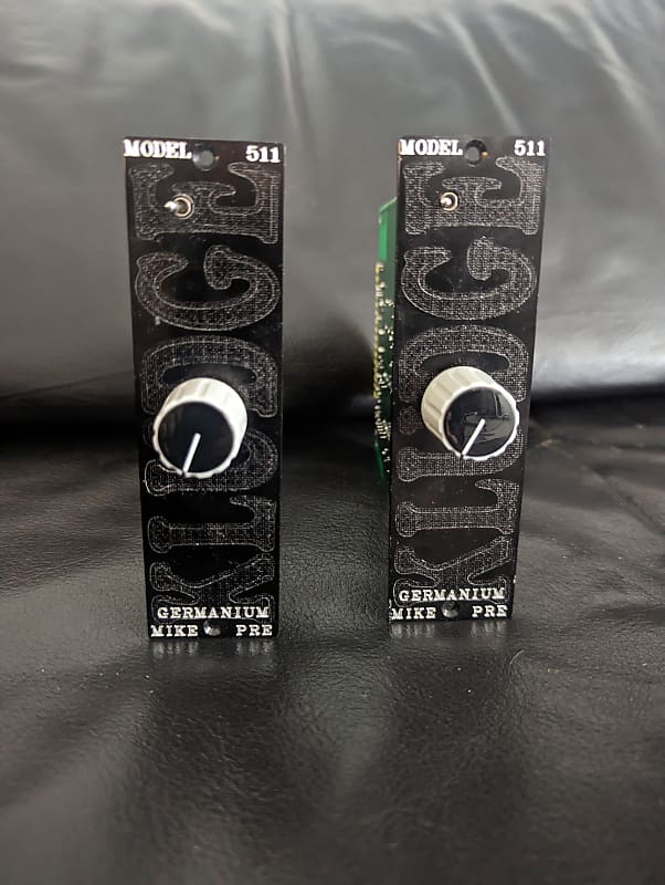 Pair of Kludge Model 511 germanium mic preamps consecutive | Reverb