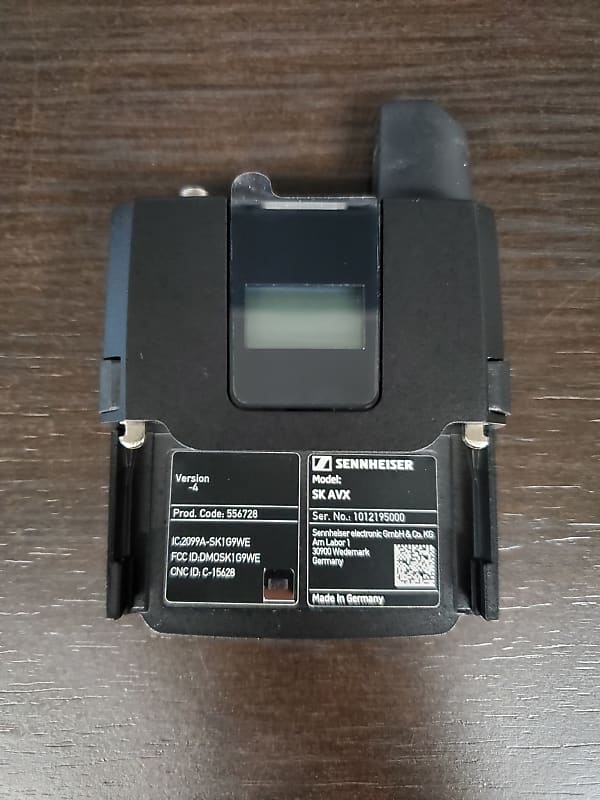 Sennheiser SK AVX 4 Bodypack Transmitter without BA30 | Reverb