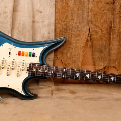 Teisco Spectrum V 1960's Blue | Reverb