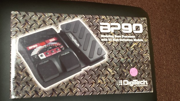 Digitech BP90 bass multi effects pedal | Reverb