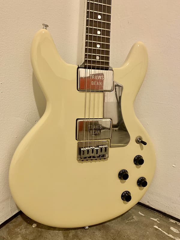 Travis Bean 1977 TB1000S White Aluminum Neck Guitar #1637 | Reverb