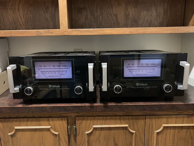 Used Mcintosh MC1000 Monoblock power amplifiers for Sale | HifiShark.com