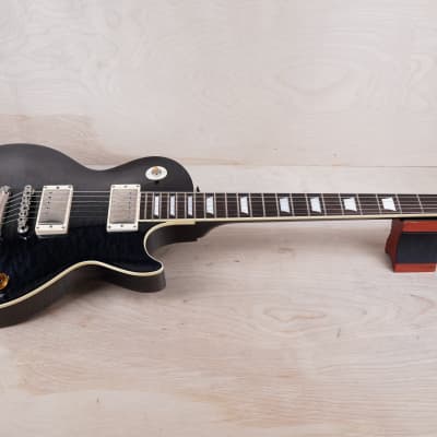 Tokai Love Rock LS142Q 2019 See-Through Black Quilt Top Made | Reverb