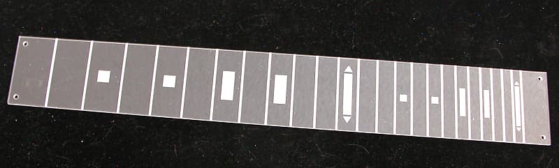 Slide Steel Lap Guitar Fretboard 22.5 Scale Laser Etched | Reverb