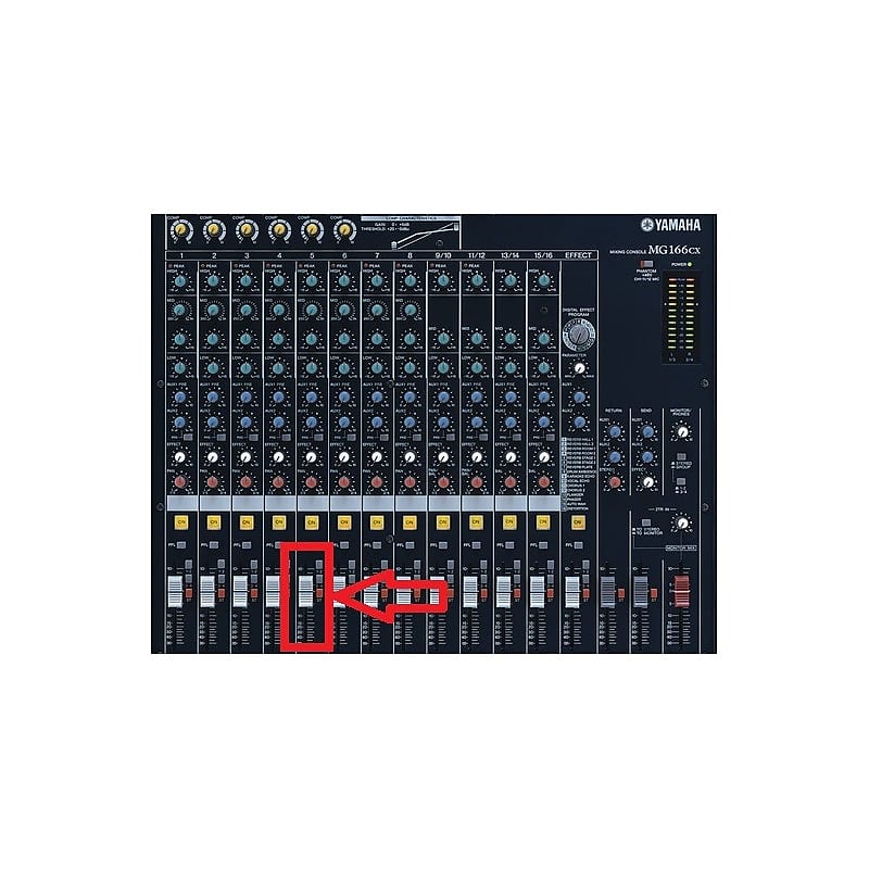 FADER 20K A203M POUR CONSOLE MG166CX YAMAHA (80120) | Reverb