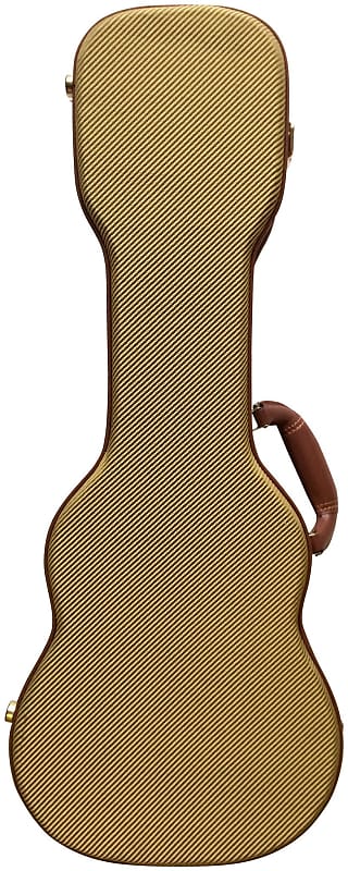 Armor Hardshell Ukulele Hard Case, Tweed - Baritone | Reverb