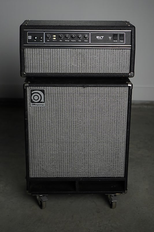 Ampeg SVT-CL Classic Series 300-W Tube Bass Amp Head, 2005 - | Reverb