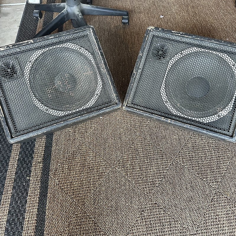 Vintage Peavey 112M pair of monitors | Reverb