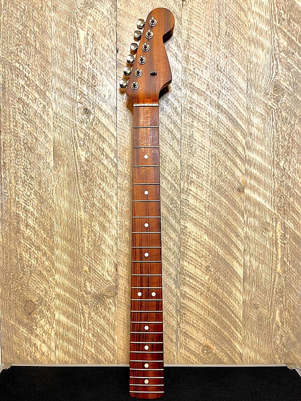 Goncalo Alves Warmoth Compound Radius Stratocaster Neck 2020 | Reverb