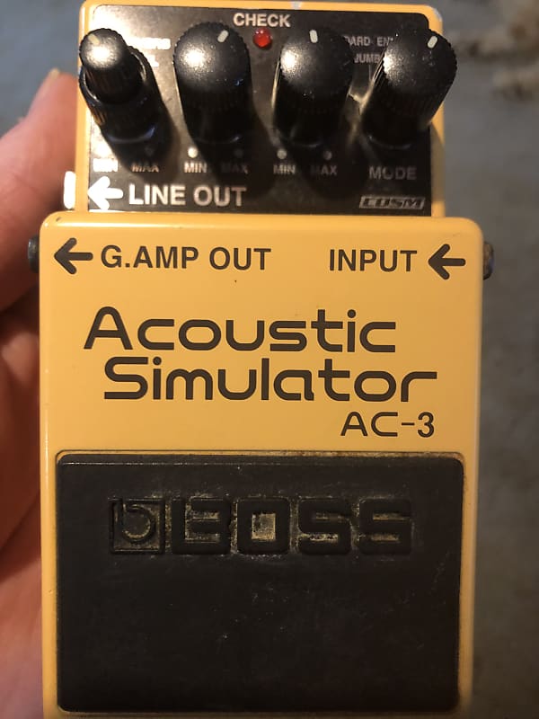 Boss AC-3 Acoustic Simulator (Dark Gray Label) 2006 - Present | Reverb