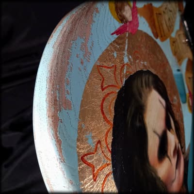 Guardian Handpainted Guitars Telemaster 2024 - Sonic Blue | Reverb UK