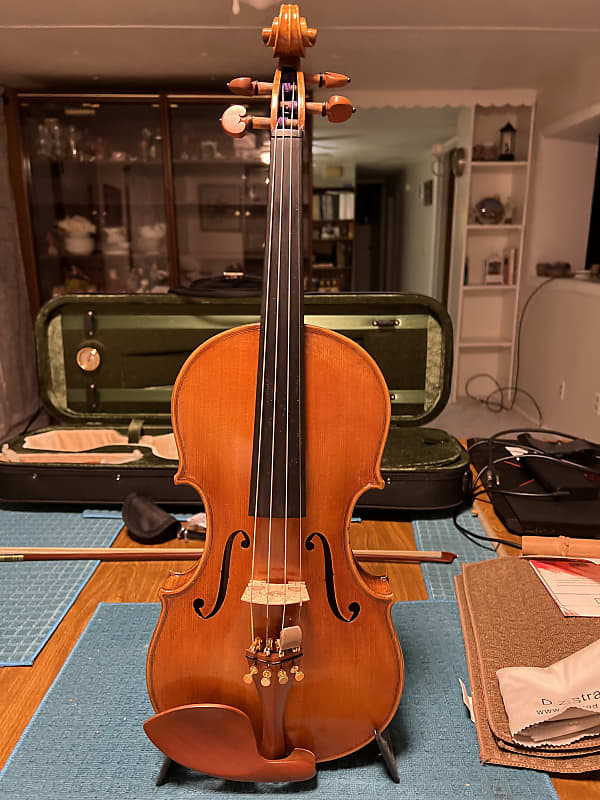 Violin DZStrad Model 400 2022 Amber Master Violin | Reverb