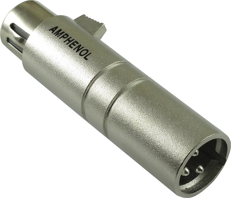 XLR Adapter - Amphenol, 3-Pole Female To Male | Reverb