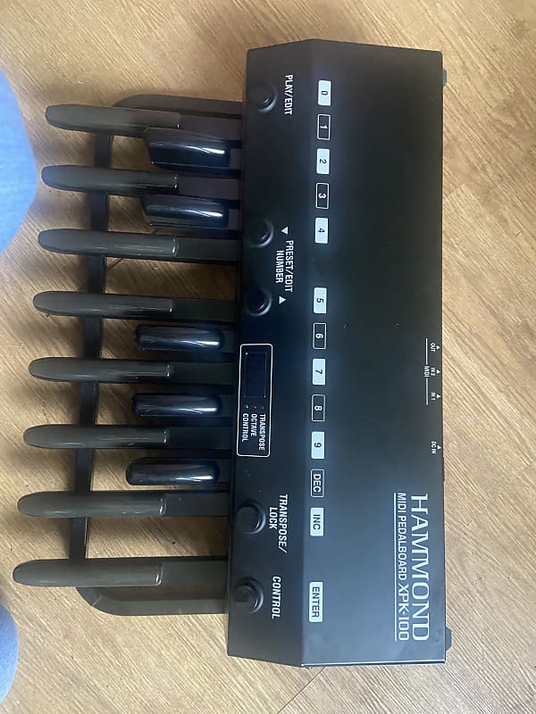 Hammond MIDI Pedalboard XPK-100 - Black | Reverb