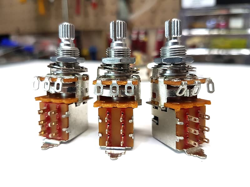 1 x Alpha 500K DPDT Push Pull Audio Pot | Reverb