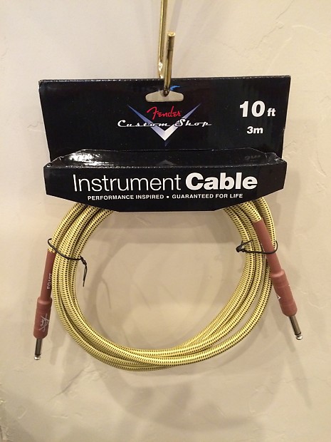 Fender FG10T 10' Tweed Cable | Reverb