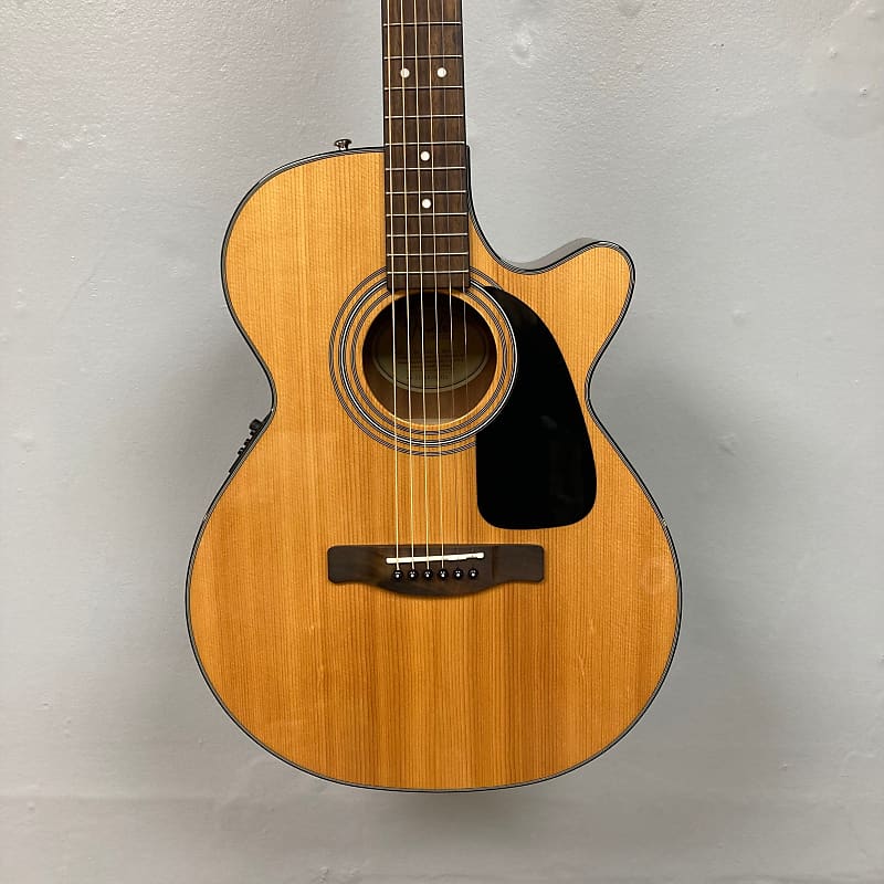 Fender GC-140 SCE Natural Used | Reverb