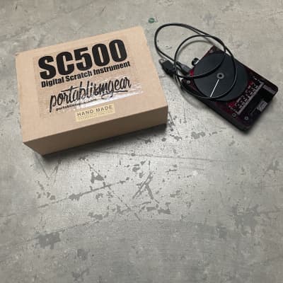 Portablism Gear SC-500 Dark Transparent Red / Black | Reverb