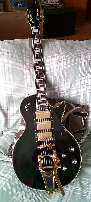 Unbranded New Relic Custom 3 Pickup H-H-H Black Electric | Reverb