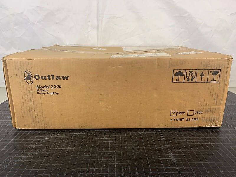 OUTLAW AUDIO MODEL 2200 M-2200 MONO BLOCK POWER AMPLIFIER | Reverb