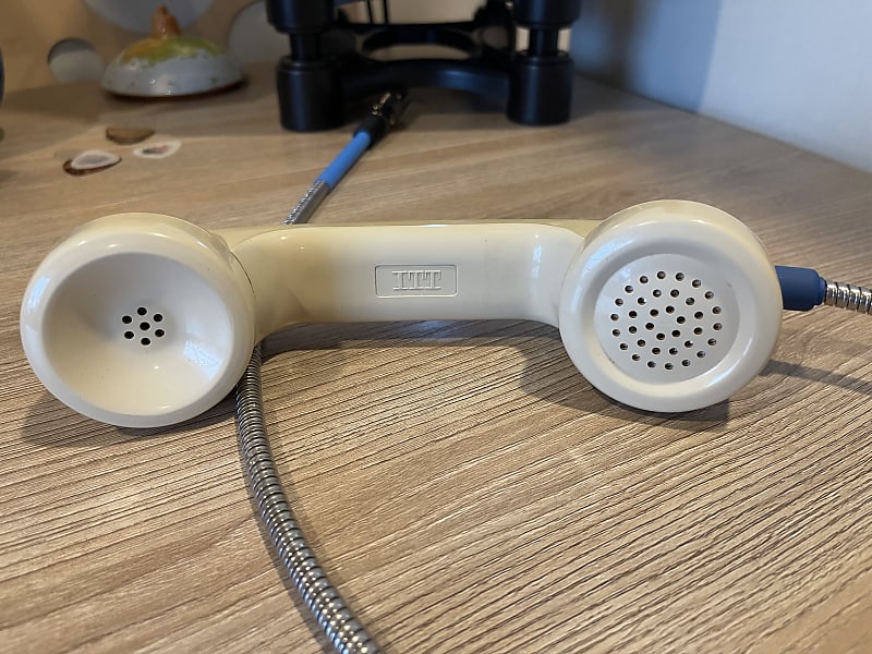 Trash Talk Audio Rotary Phone Mic RP-1 Vintage Cream PPM Mod | Reverb