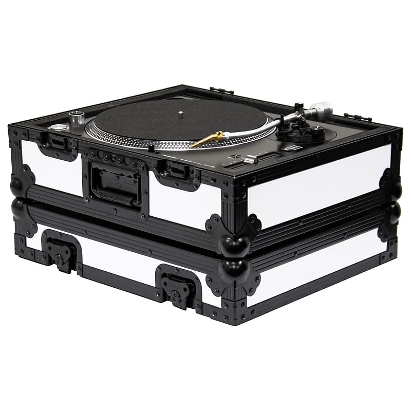 Odyssey DESIGNER DJ™ Universal Shadow Trim White Turntable | Reverb