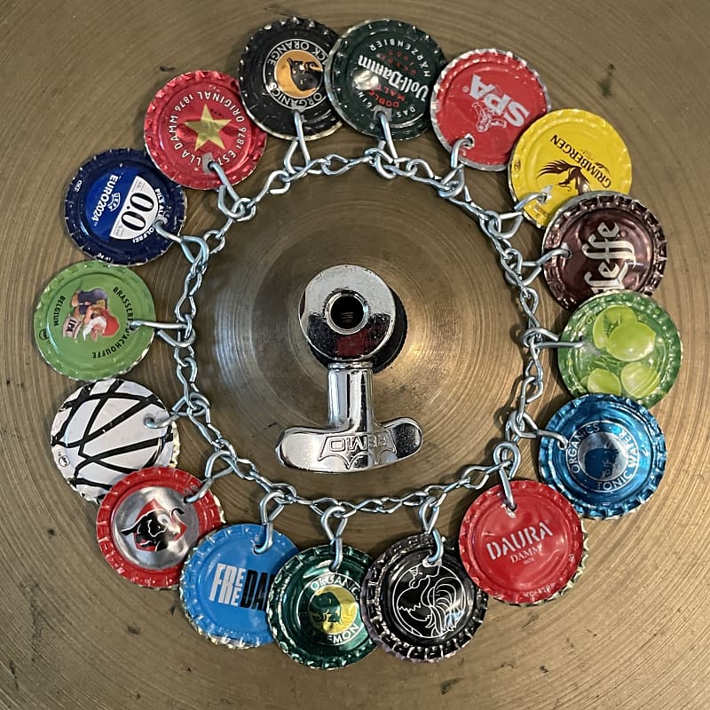 Upcycled Percussion - Bottle Cap Ching Ring - Hi Hat | Reverb