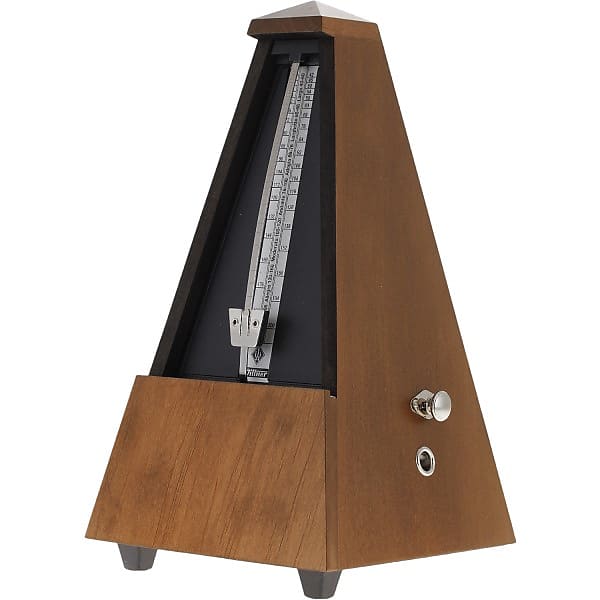 Wittner Metronom Pyramide Massivholz 813M nussbraun | Reverb