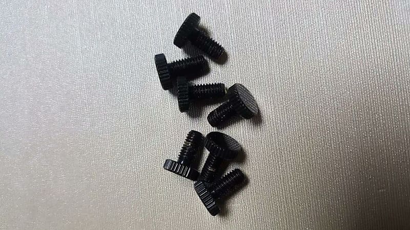6 Piece Black Guitar Double Locking Bridge Tremolo Fine | Reverb