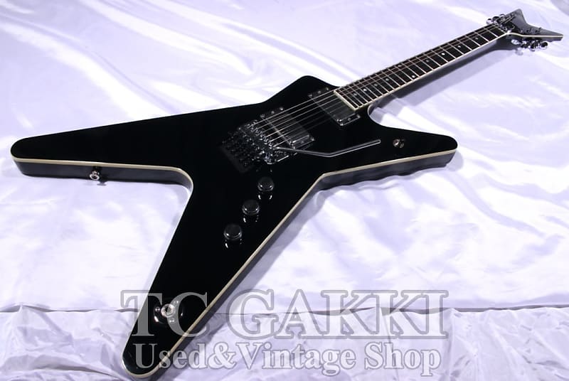 DEAN Dean Custom Run DCR 3 ML BLACK CHROME | Reverb
