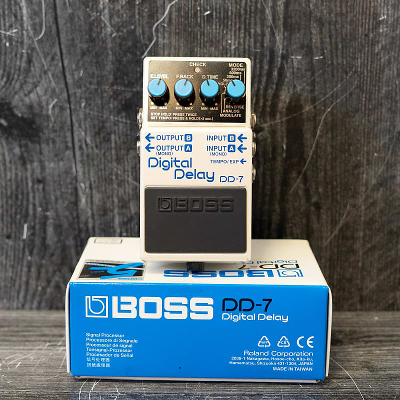 Boss DD-7 Digital Delay | Reverb