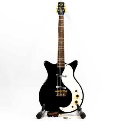 Danelectro DC-59 Black w/ Jeff Senn DRB2 Upgraded Bridge, | Reverb UK