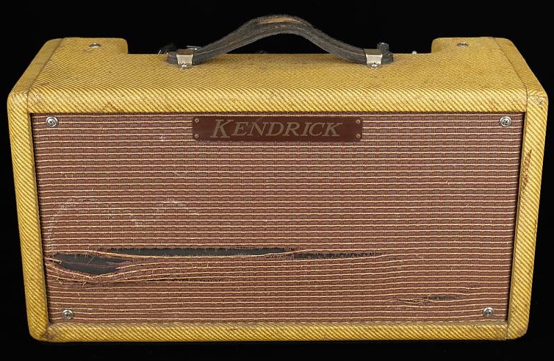 1993 Kendrick Model 1000 Reverb Tank - Tweed | Reverb