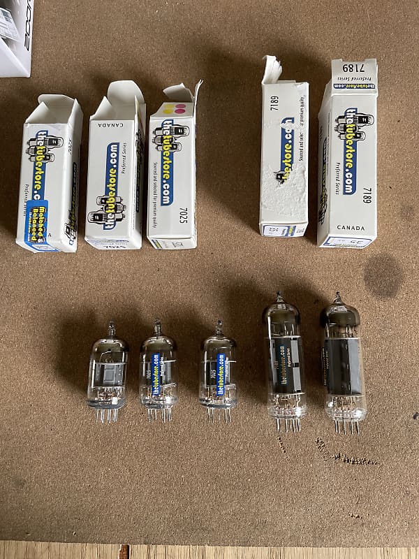 EL84 and 12ax7 tube set | Reverb