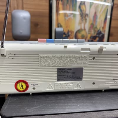 Realistic Jambox Portable Cassette Player 1980s - Cream | Reverb