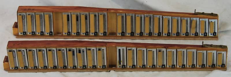Italian Accordion Part - Complete Set of Treble Reeds Blocks | Reverb