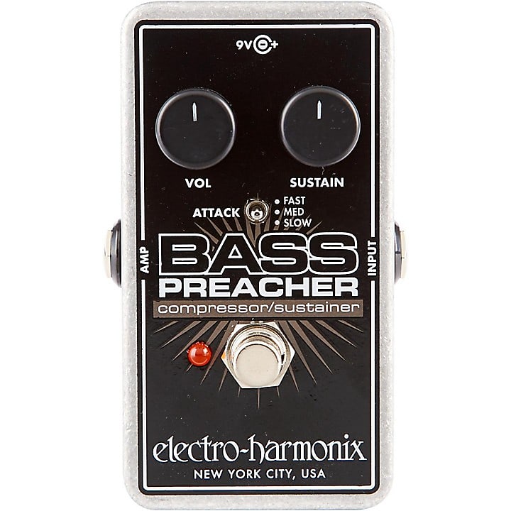 Electro-Harmonix Bass Preacher Compressor/ Sustainer | Reverb