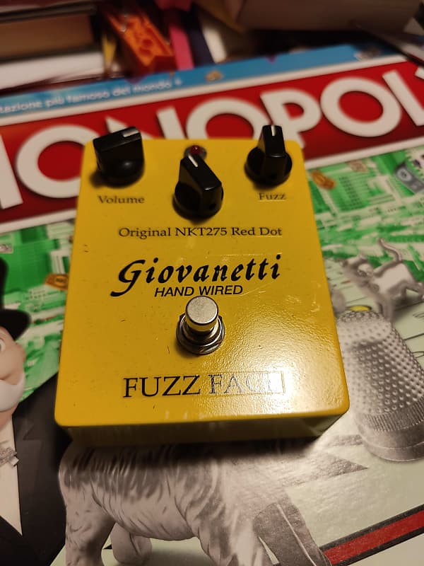 Fuzz Face REAL NKT 275 Red Dot NKT275 From 60ies NOS | Reverb Canada