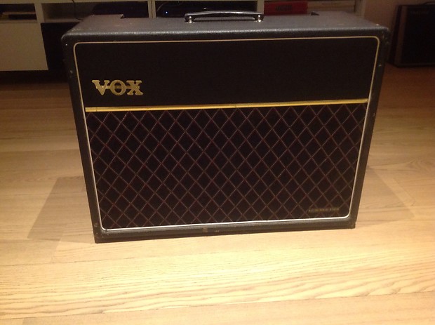 Vox AC30 Solid State 1970 Aged Black Satin | Reverb