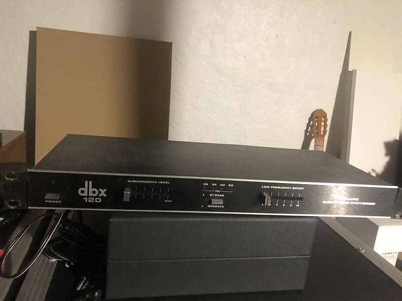 DBX DBX 120 Dynamic Subharmonic Synthesizer Black | Reverb