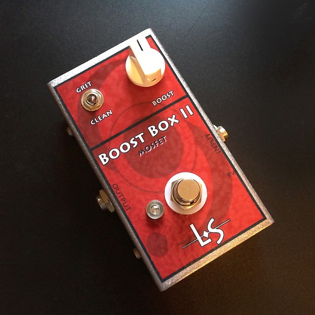 LS Boost Box II Ultra Clean Boost Pedal. Over 30db!! | Reverb